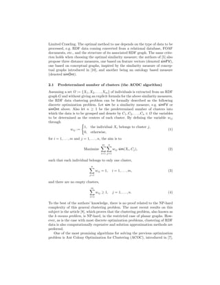Semantic Web mining using nature inspired optimization methods | PDF