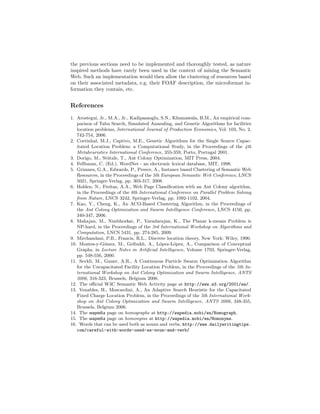 Semantic Web mining using nature inspired optimization methods | PDF