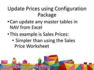 Extending Dynamics NAV 2016 with Power BI and Microsoft Office | Diana Bird | PPT