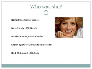 Diana, Princess of Wales | PPT