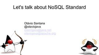 Let's talk about NoSQL Standard | PPT
