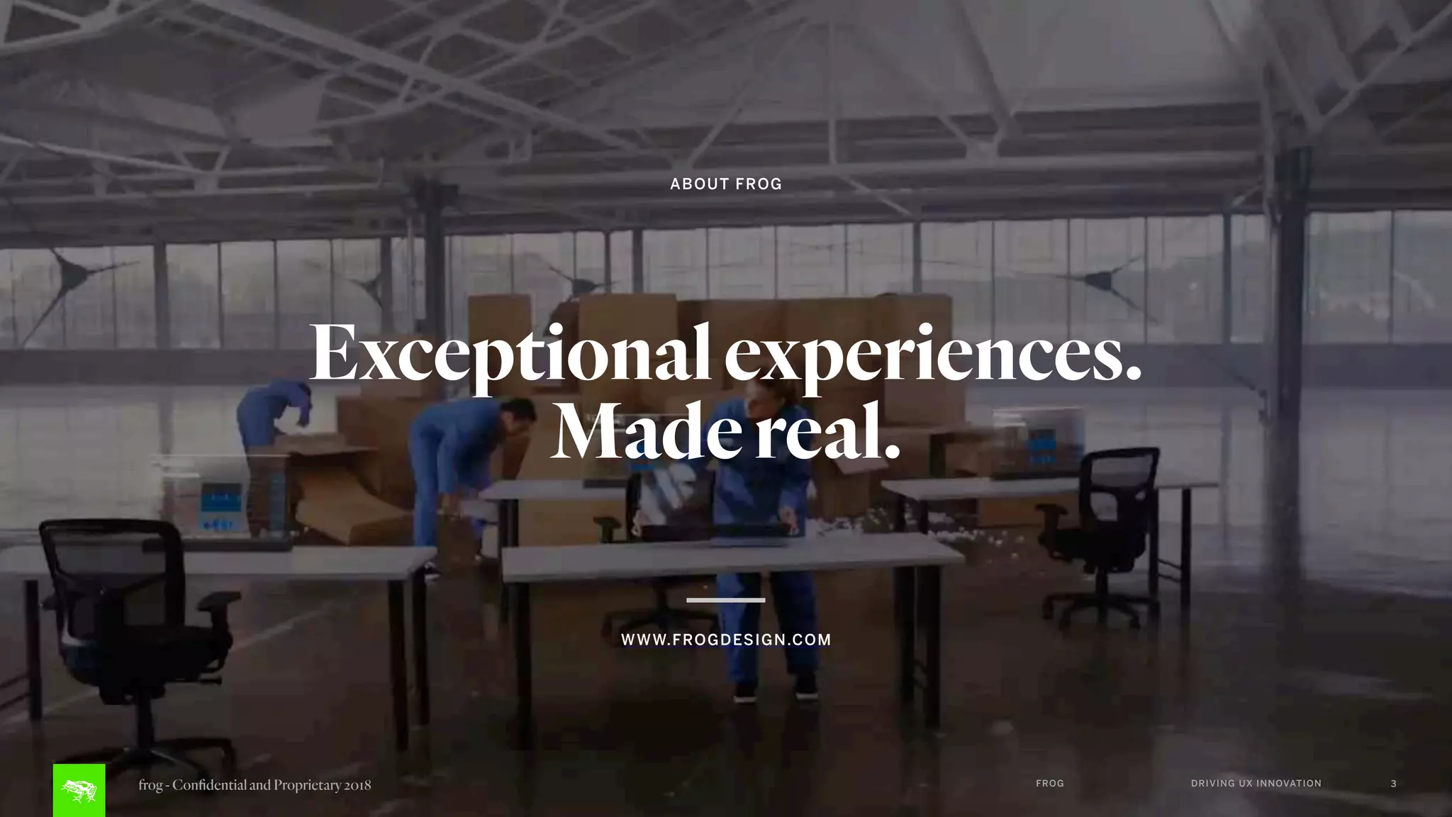 UX STRAT Europe 2018: Chiara Diana, frog | PPT