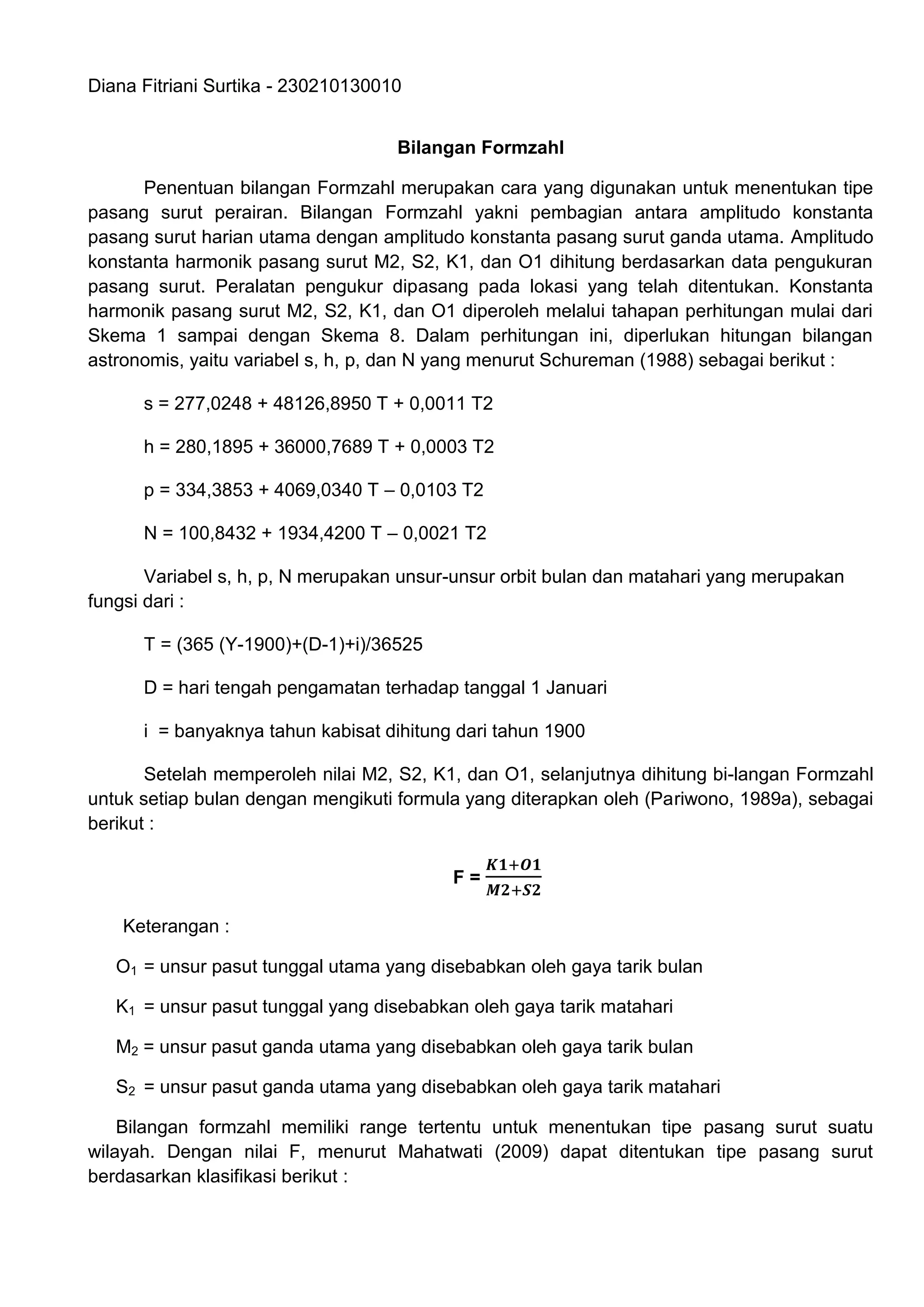 Bilangan Formzahl | PDF