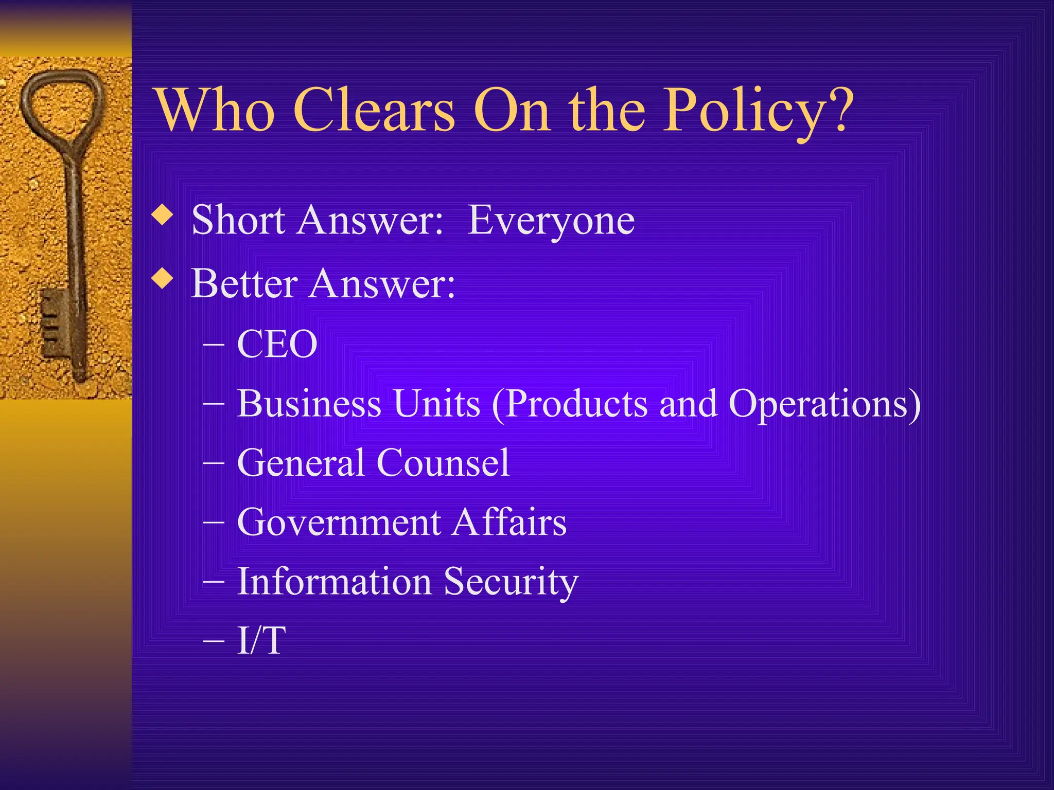 Data Privacy - What the CIO and CISO know | PPT