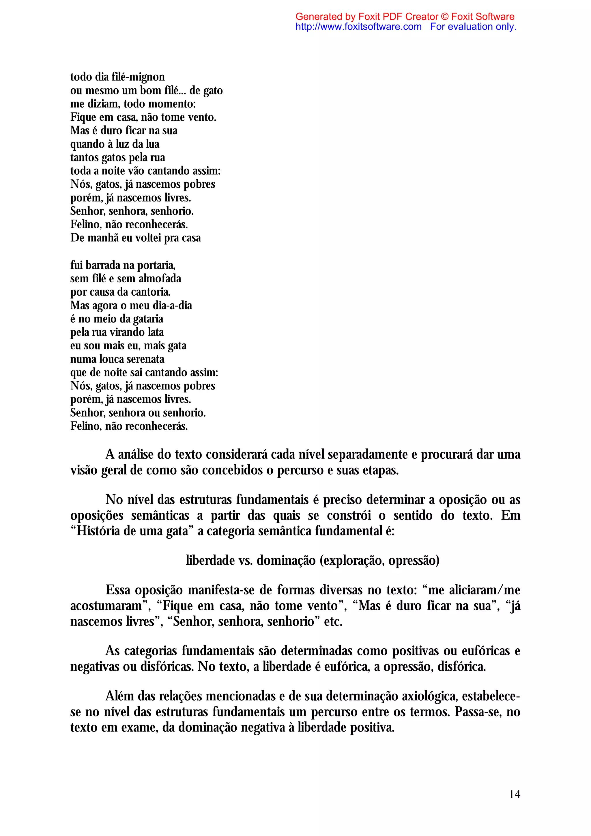 Diana luz pessoa de barros teoria semiotica do texto[1] | PDF