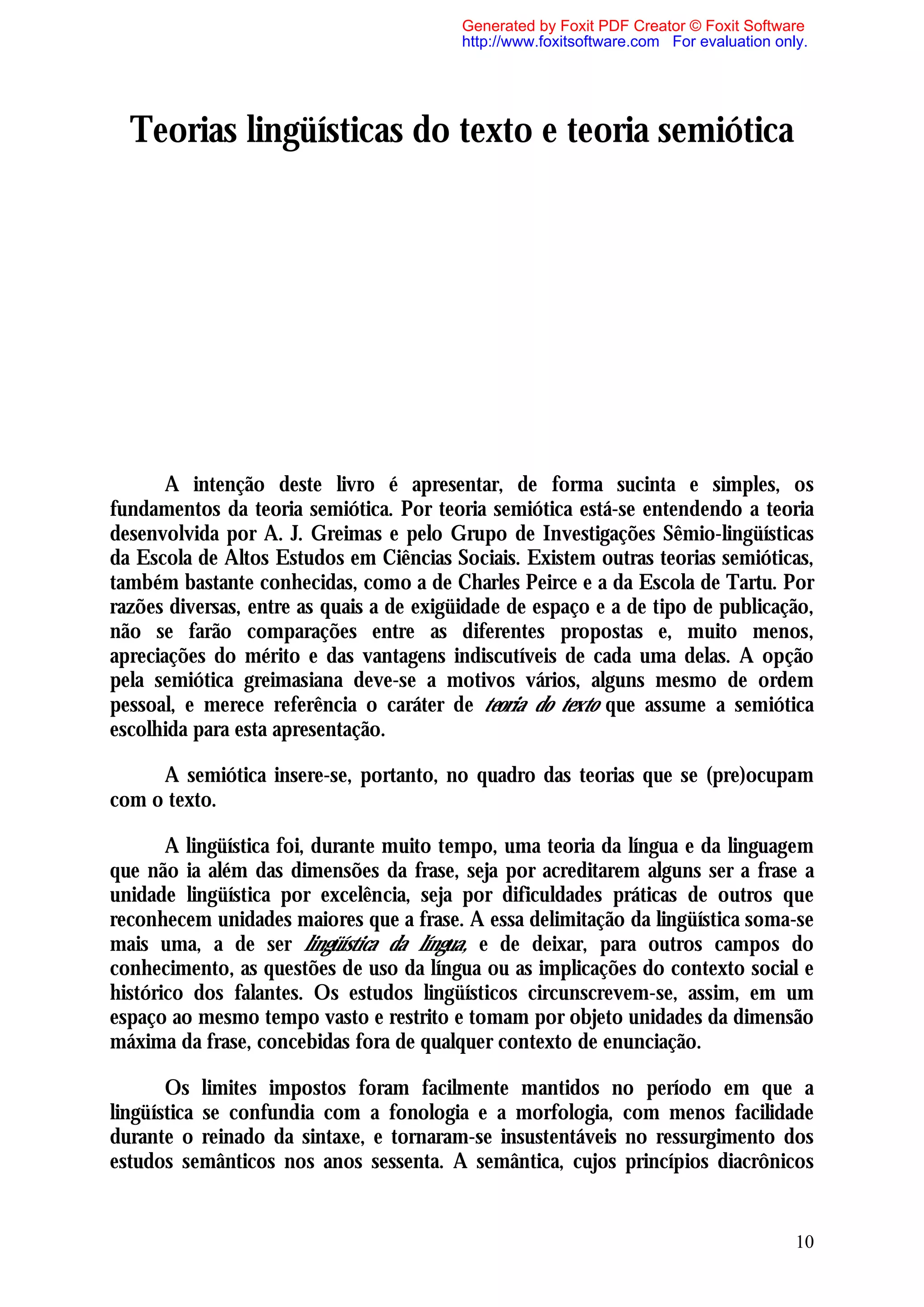 Diana luz pessoa de barros teoria semiotica do texto[1] | PDF