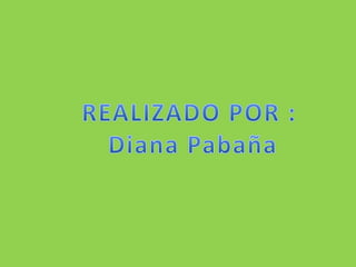 Diana pabaña | PPT