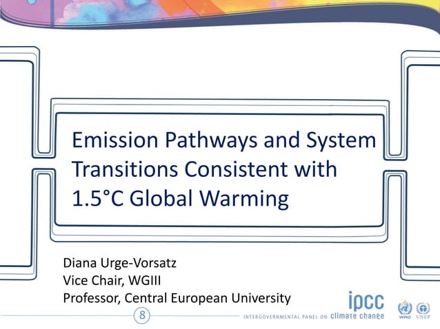 Emission Pathways and System Transitions Consistent with 1.5°C Global ...