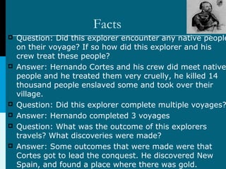 The Life of Hernando Cortes | PPT