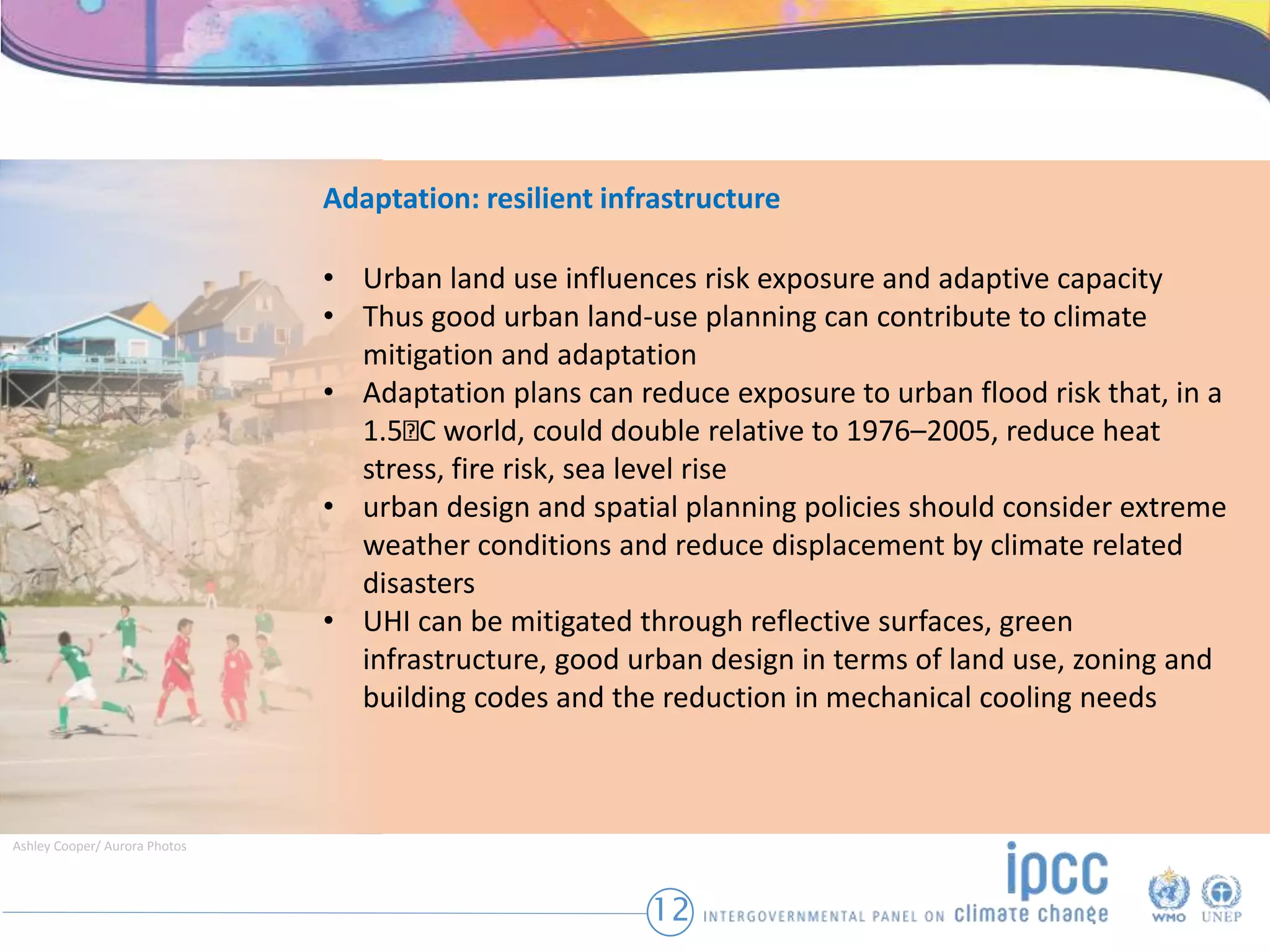 Resilient cities and 1.5°C climate change | PPTX