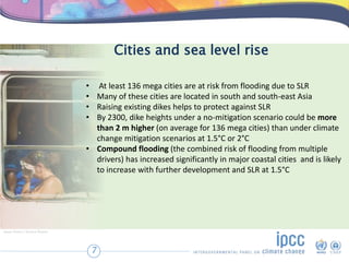 Resilient cities and 1.5°C climate change | PPTX