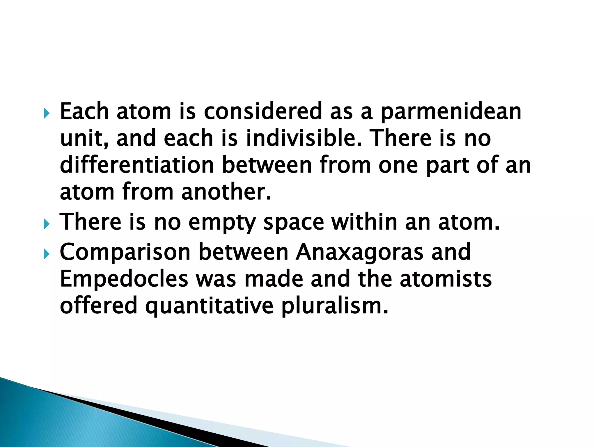 structure and properties of the atom | PPTX