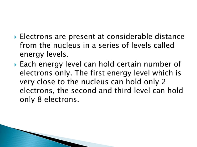 structure and properties of the atom | PPTX