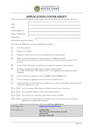 Diana Simpkins applicant-cover-sheet nd | PDF