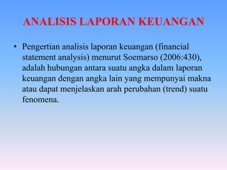 Dian ayu lestari analisis laporan keuangan | PPT