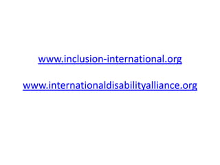 Inclusive Education and Systemic Reform | PPTX