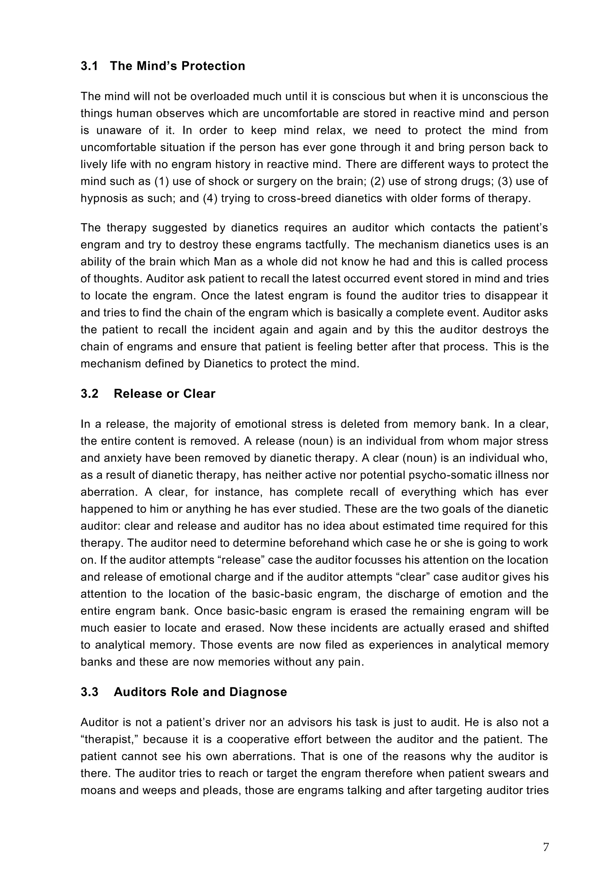 Summary of Book "Dianetics" | PDF