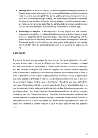 Summary of Book "Dianetics" | PDF