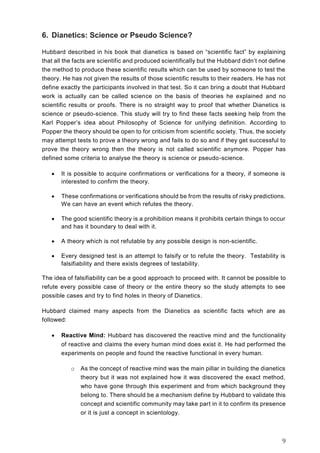 Summary of Book "Dianetics" | PDF