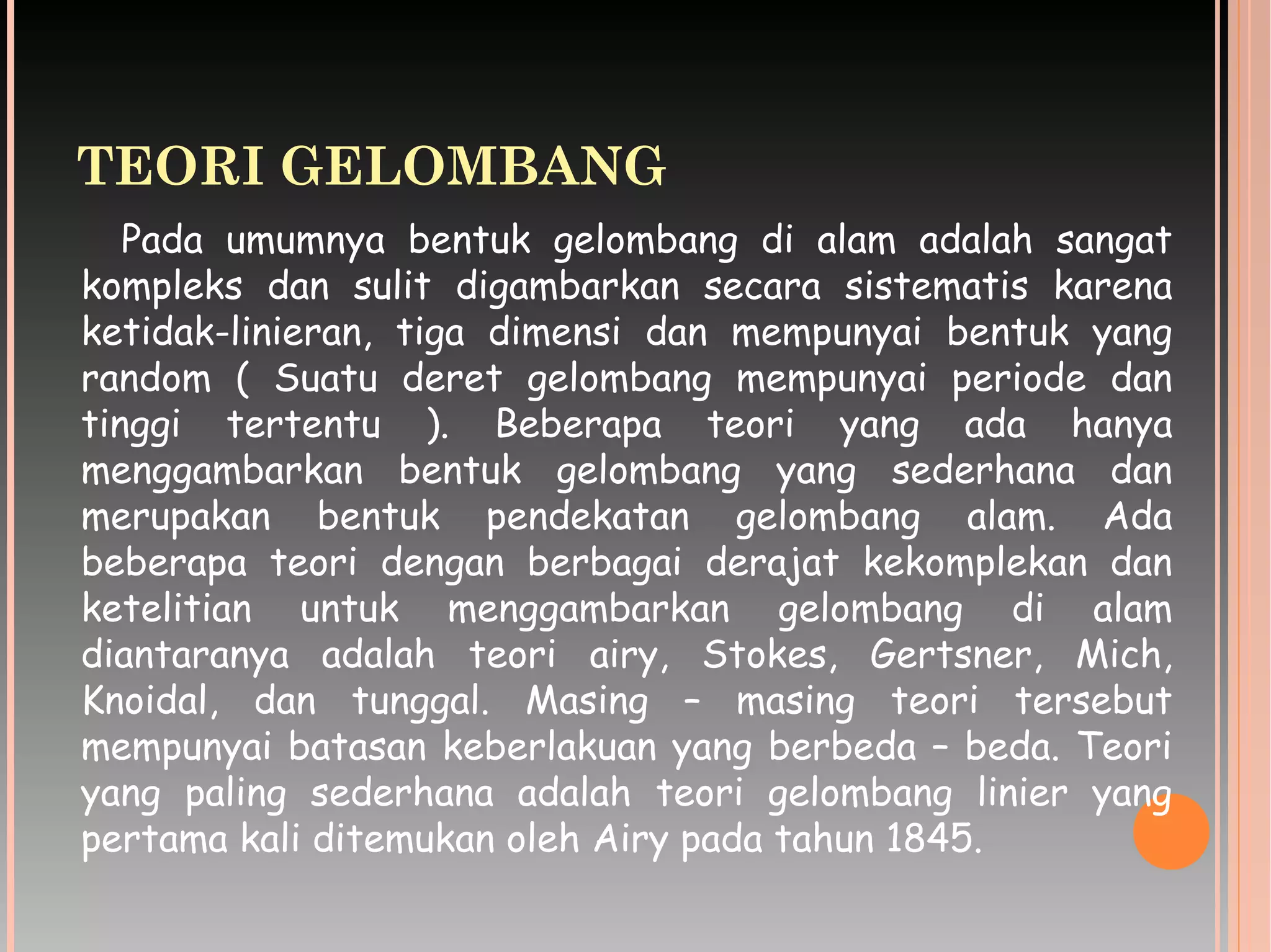 Gelombang laut | PPT