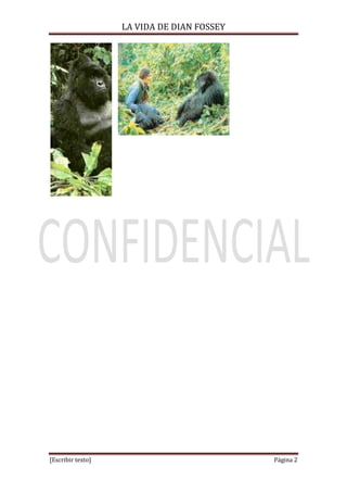 Dian Fossey | DOCX