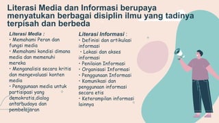 Literasi informasi dan media | PPT
