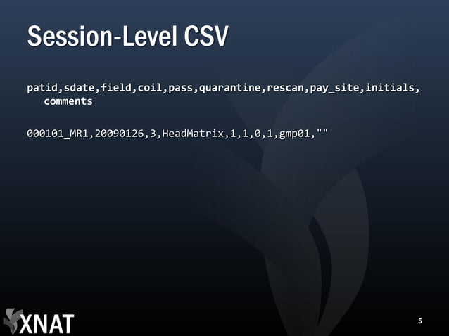 XNAT Case Study: DIAN QC Uploader | PPT