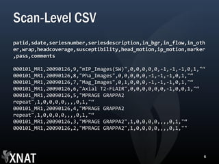 XNAT Case Study: DIAN QC Uploader | PDF