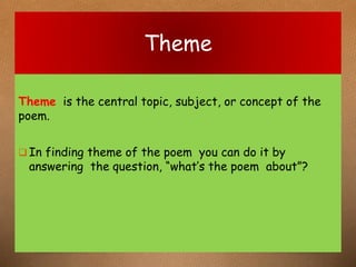 Analyzing Free Verse | PPTX