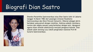 Dian sastrowardoyo | PPTX