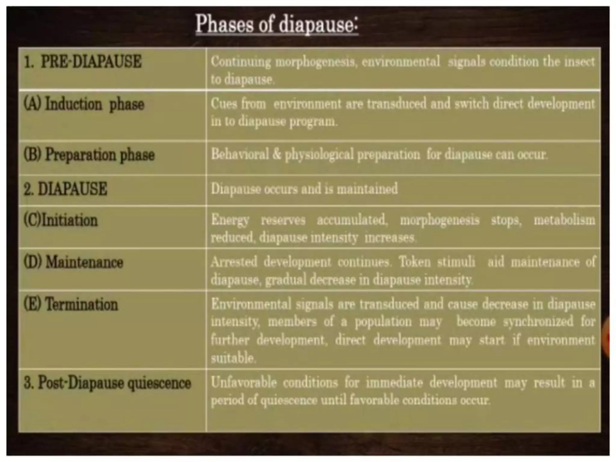 Diapause mechanism in Insects-Bismoy Mohanty | PPTX