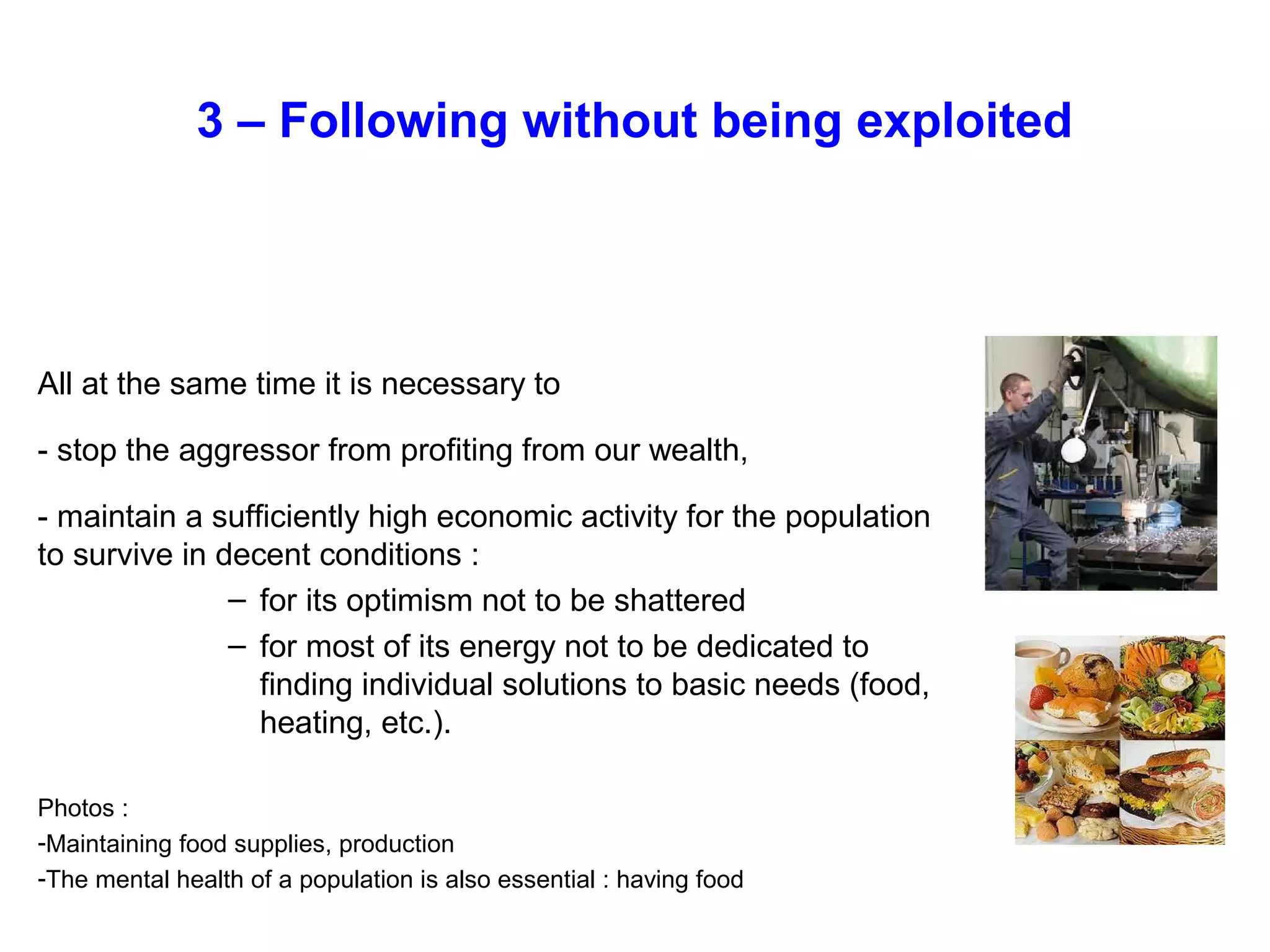 NCD. — 08. Definition and design of a nonviolent civil defence | PPT