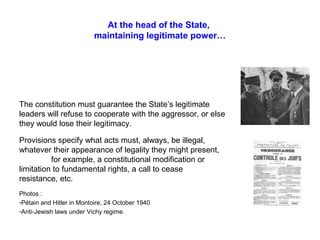 NCD. — 08. Definition and design of a nonviolent civil defence | PPT