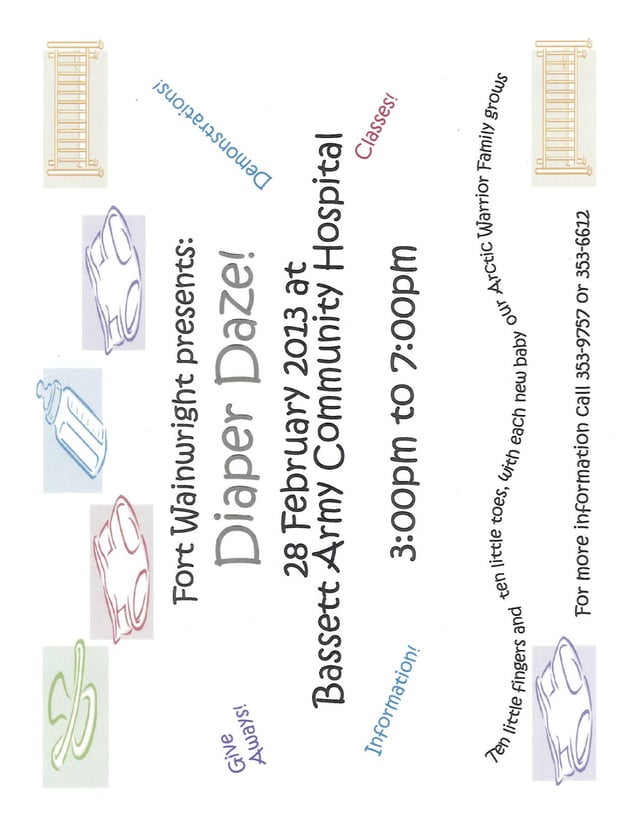 Diaper daze flyers | PDF