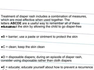 Pediatric Diaper Dermatitis (final Year) | PPTX