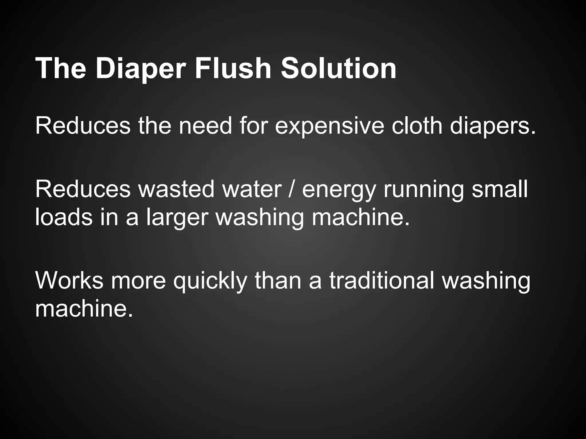Diaper Flush presentation | PDF