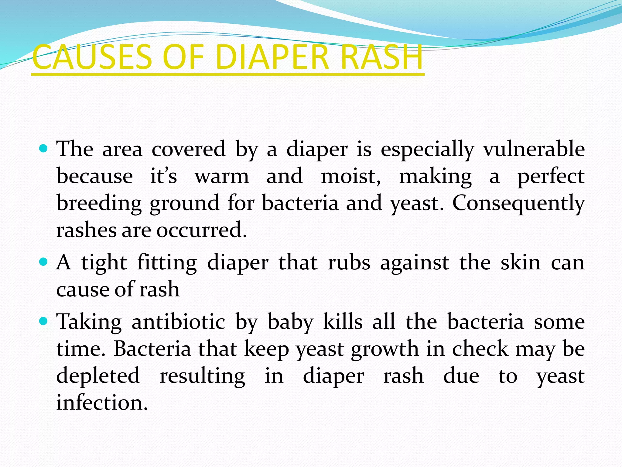 Diaper rash cream for baby's rash removal # idiaperash | PPT