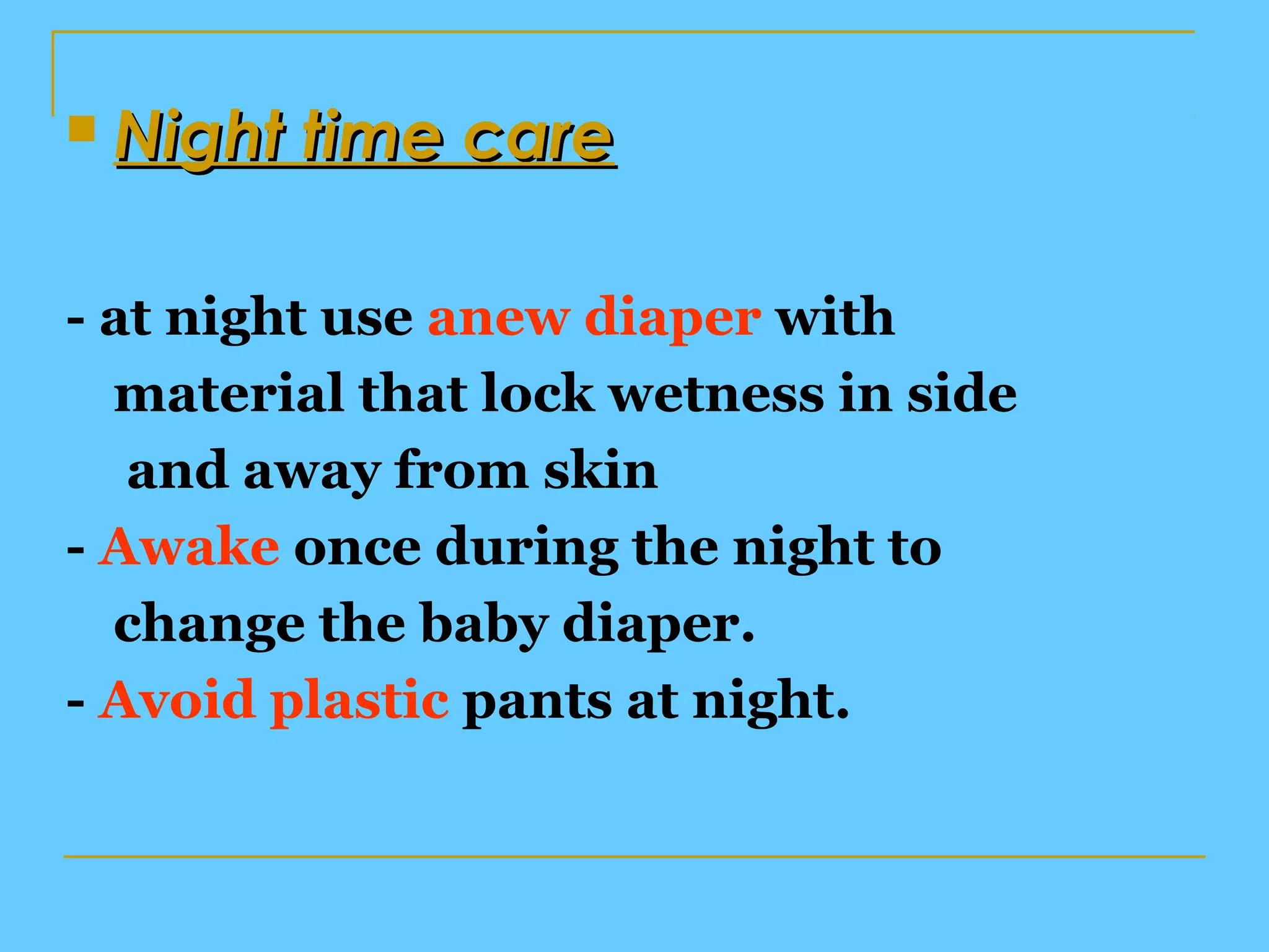 Diaper rashes | PPT
