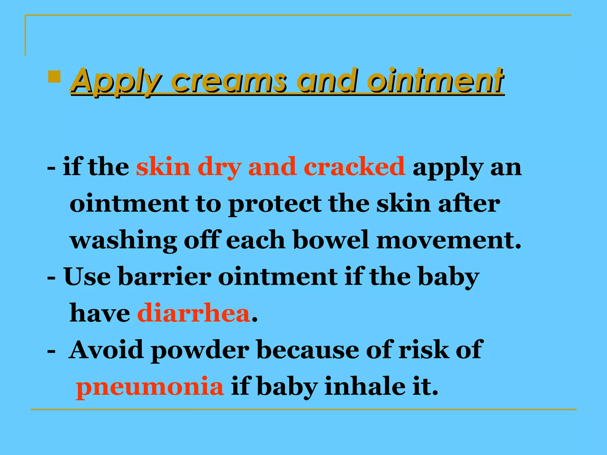Diaper rashes | PPT