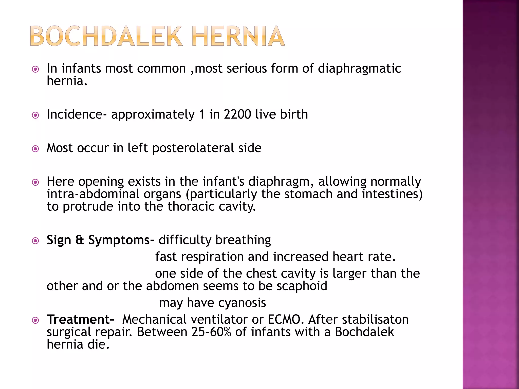 Diaphragmatic Disorders | PPTX