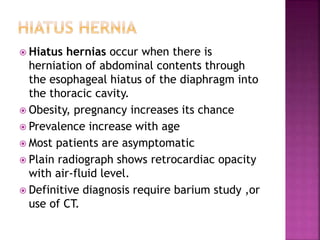 Diaphragmatic Disorders | PPTX