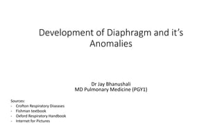 DISORDERS OF Diaphragm.pptx