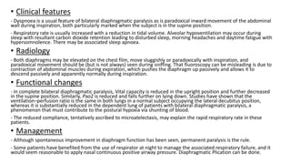 DISORDERS OF Diaphragm.pptx