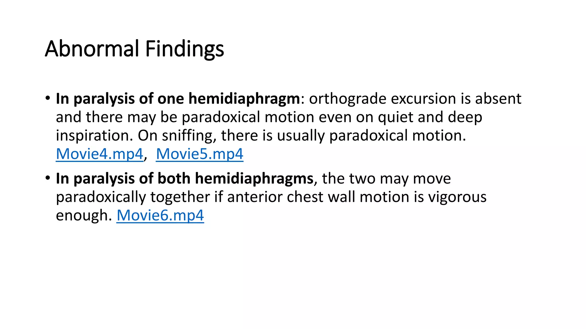 Imaging of diaphragm and its pathologies by Dr. Milan | PPTX