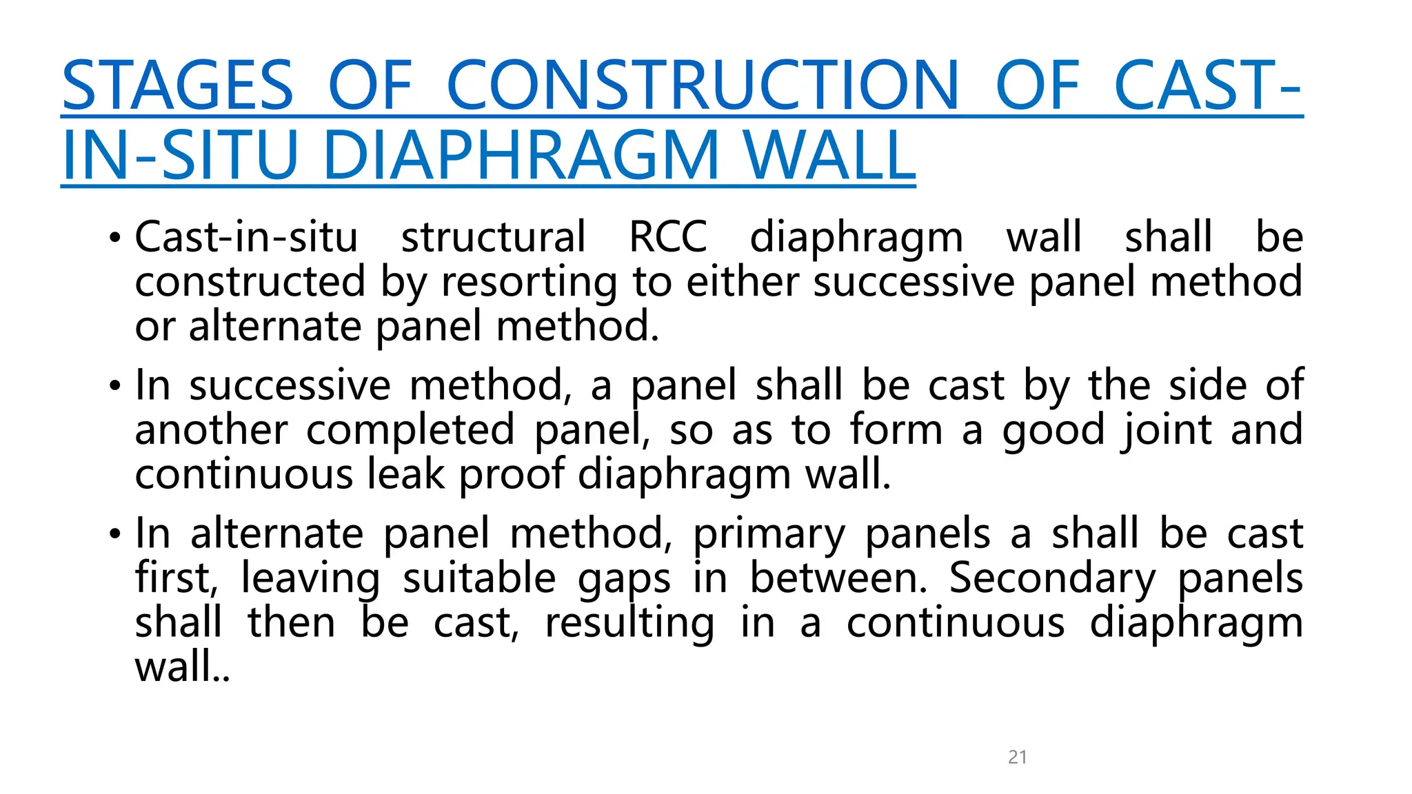 diaphragm and basement construction.pptx