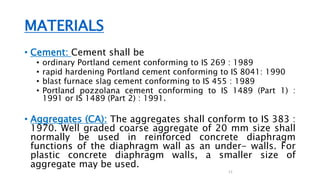 diaphragm and basement construction.pptx