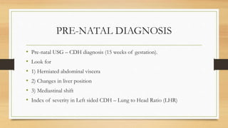 Diaphragmatic hernia | PPT
