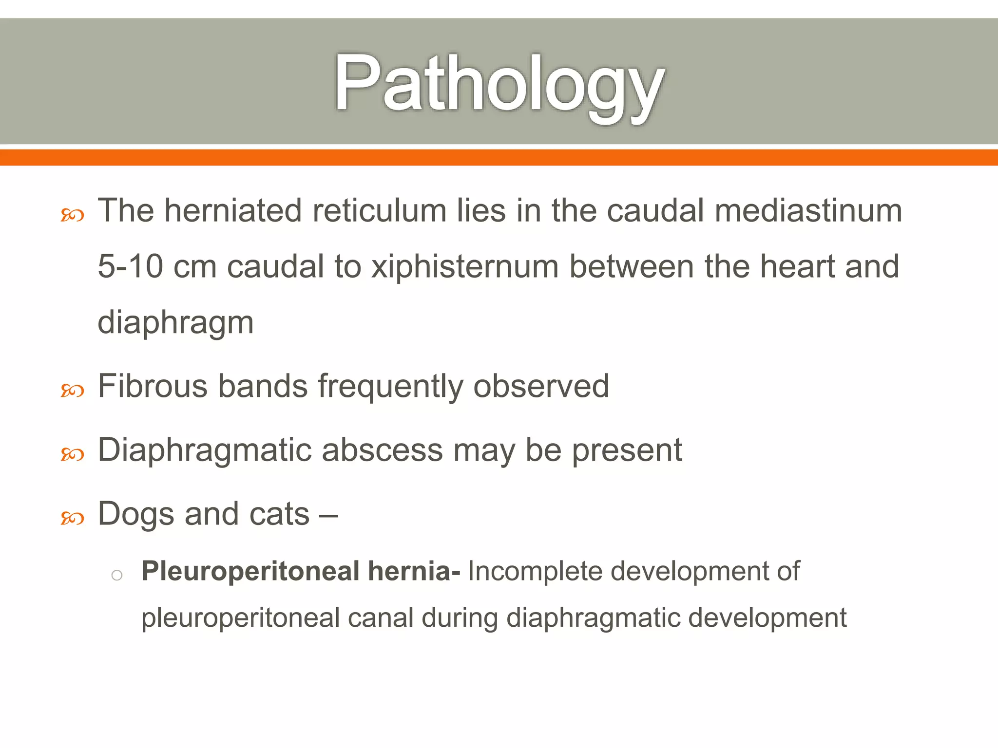 Diaphragmatic hernia | PPTX