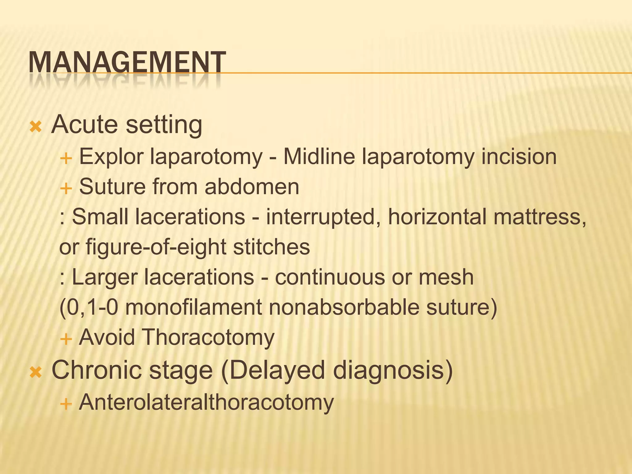Diaphragmatic injury | PPTX