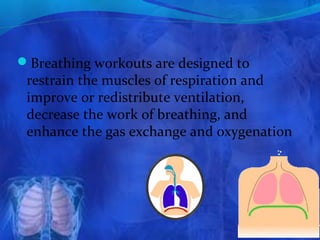 Diaphragm retraining & breathing exercises [recovered] | PPT